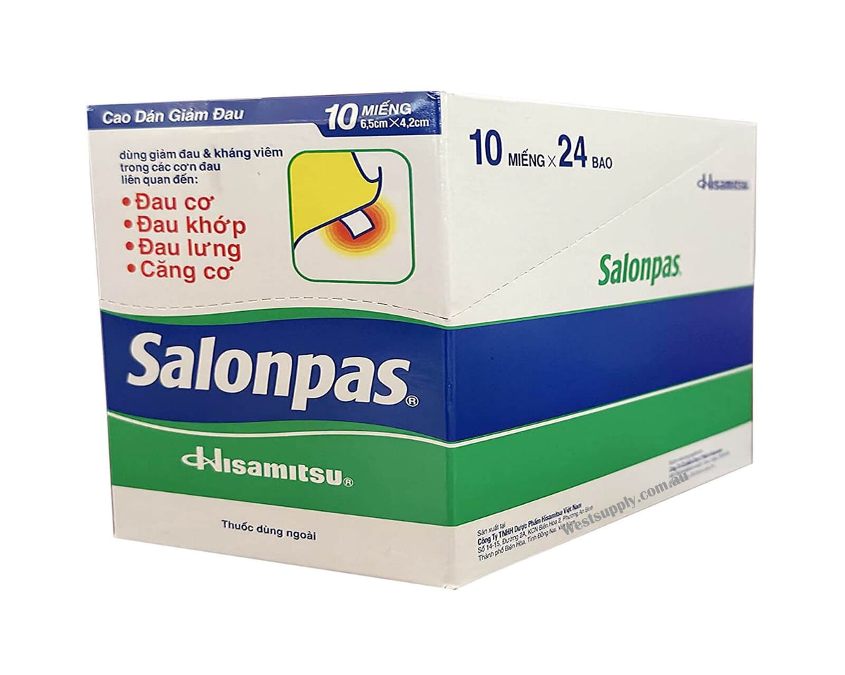 Salonpas Pain Relief Patches: Your Guide to Effective Muscle & Joint R ...