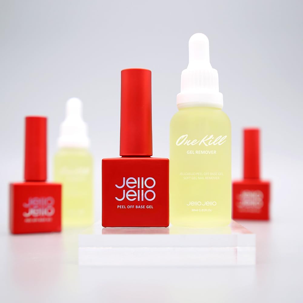 Jello Jello - One Kill Remover + Peel Off Base Gel Set – West Supply